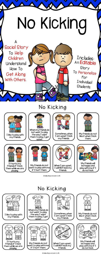 Free Printable Social Stories Worksheets | Peggy Worksheets