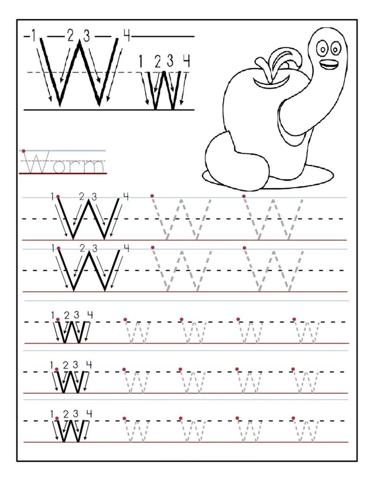 Free Printable Worm Worksheets | Peggy Worksheets
