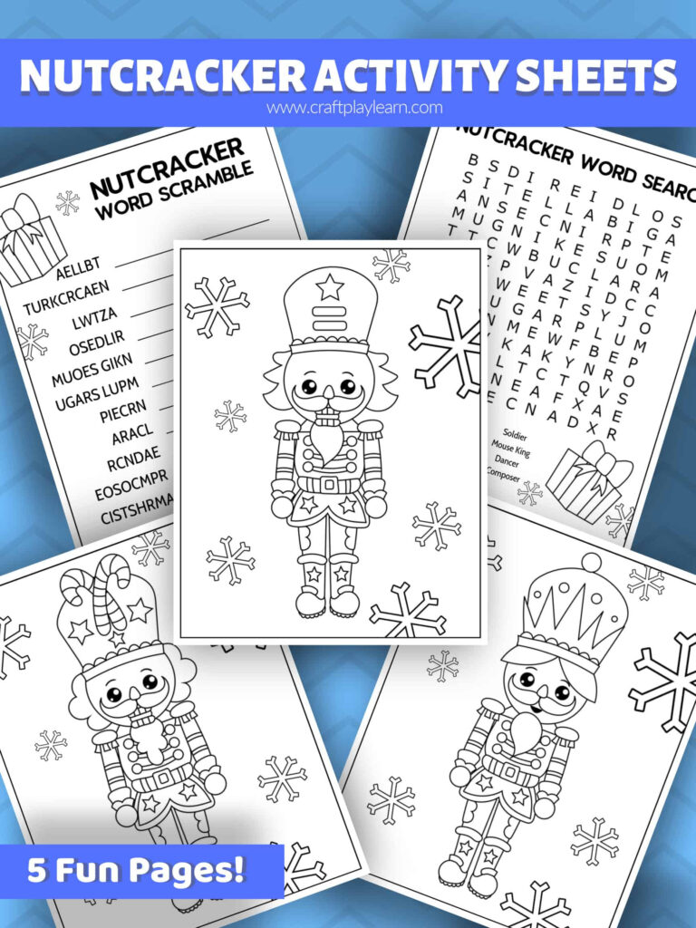 Nutcracker Worksheets Printable | Peggy Worksheets